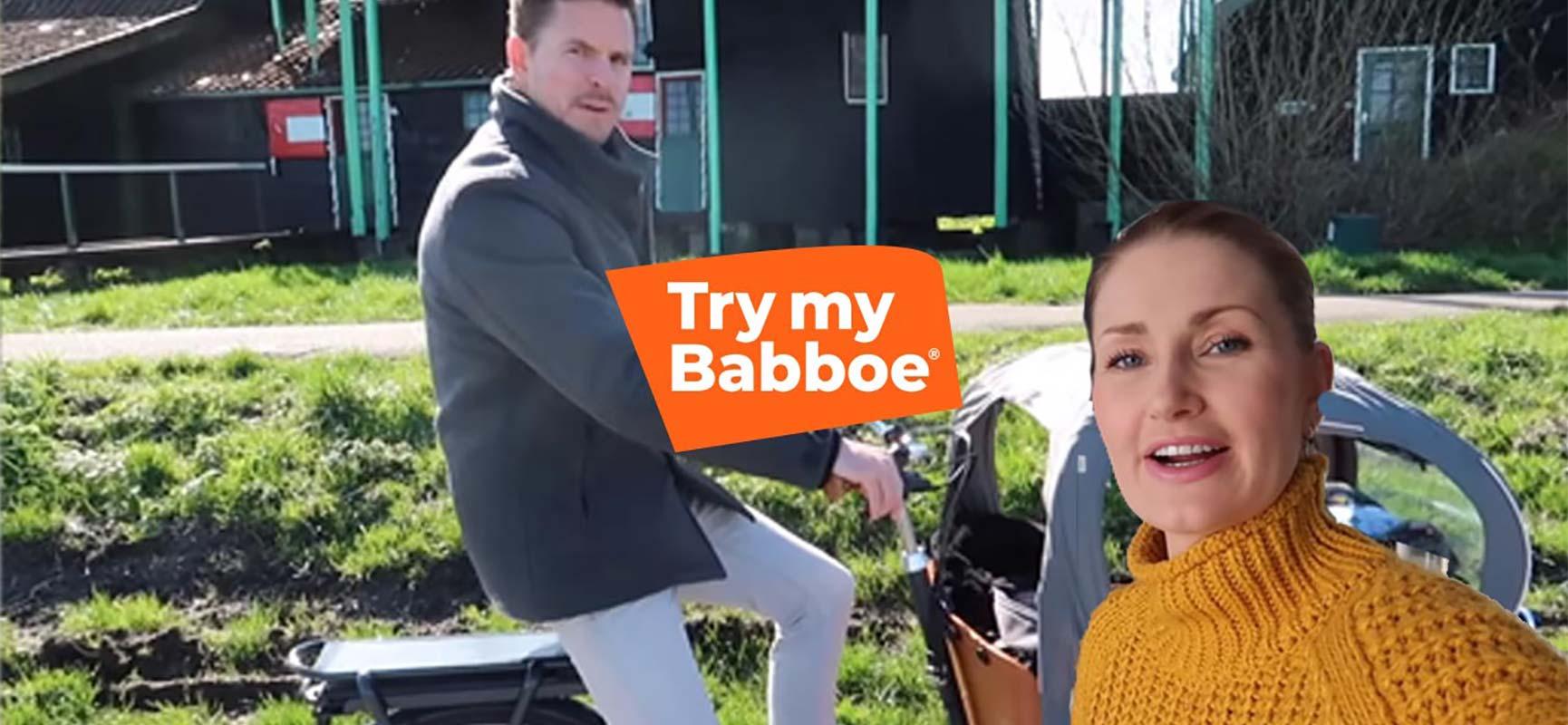 Vlogster Diesna Loomans test een Babboe via Try my Babboe | Babboe
