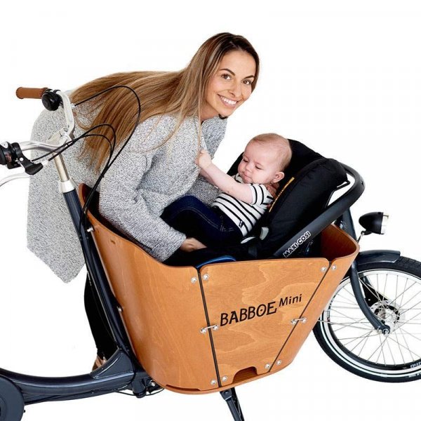 Elektrische Babboe Mini-E bakfiets: flexibel in de stad | Babboe